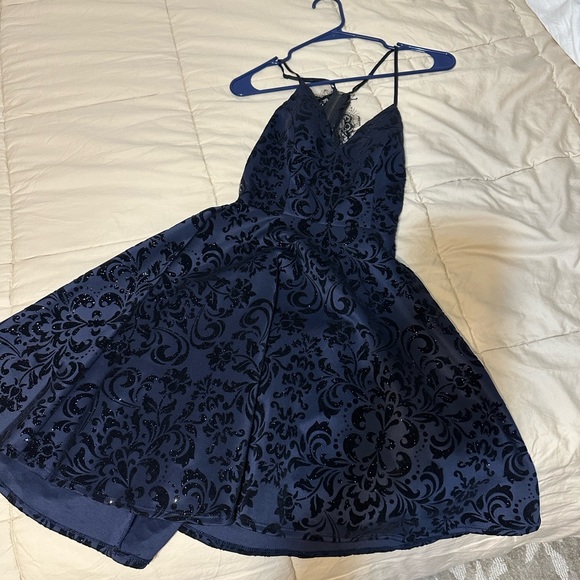 Dresses | Navy And Black Formal Dress | Poshmark